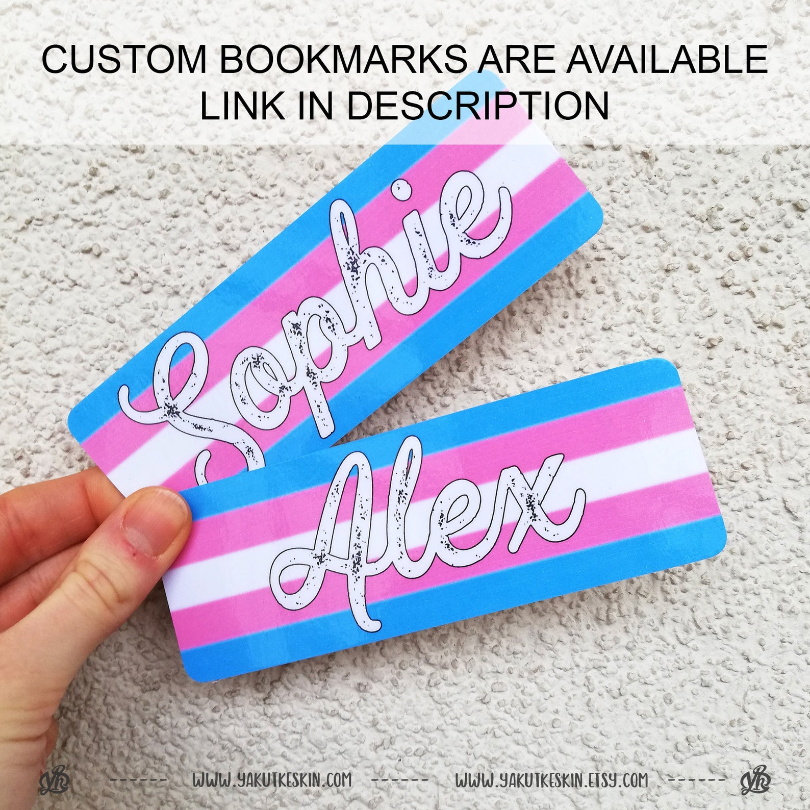 Custom Transgender Name Stickers Waterproof Vinyl Pride - Etsy