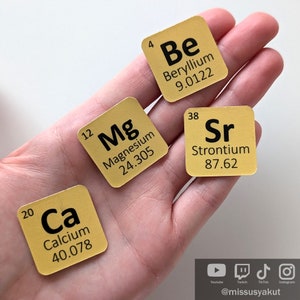 FULL Periodic Table of Elements STICKERS, Waterproof Vinyl Sticker ...