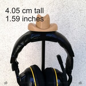 COWBOY HAT for Headsets and Headphones, Funny Gamer Accessories, Cute ...
