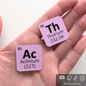 FULL Periodic Table of Elements STICKERS, Waterproof Vinyl Sticker ...