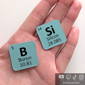 FULL Periodic Table of Elements STICKERS, Waterproof Vinyl Sticker ...