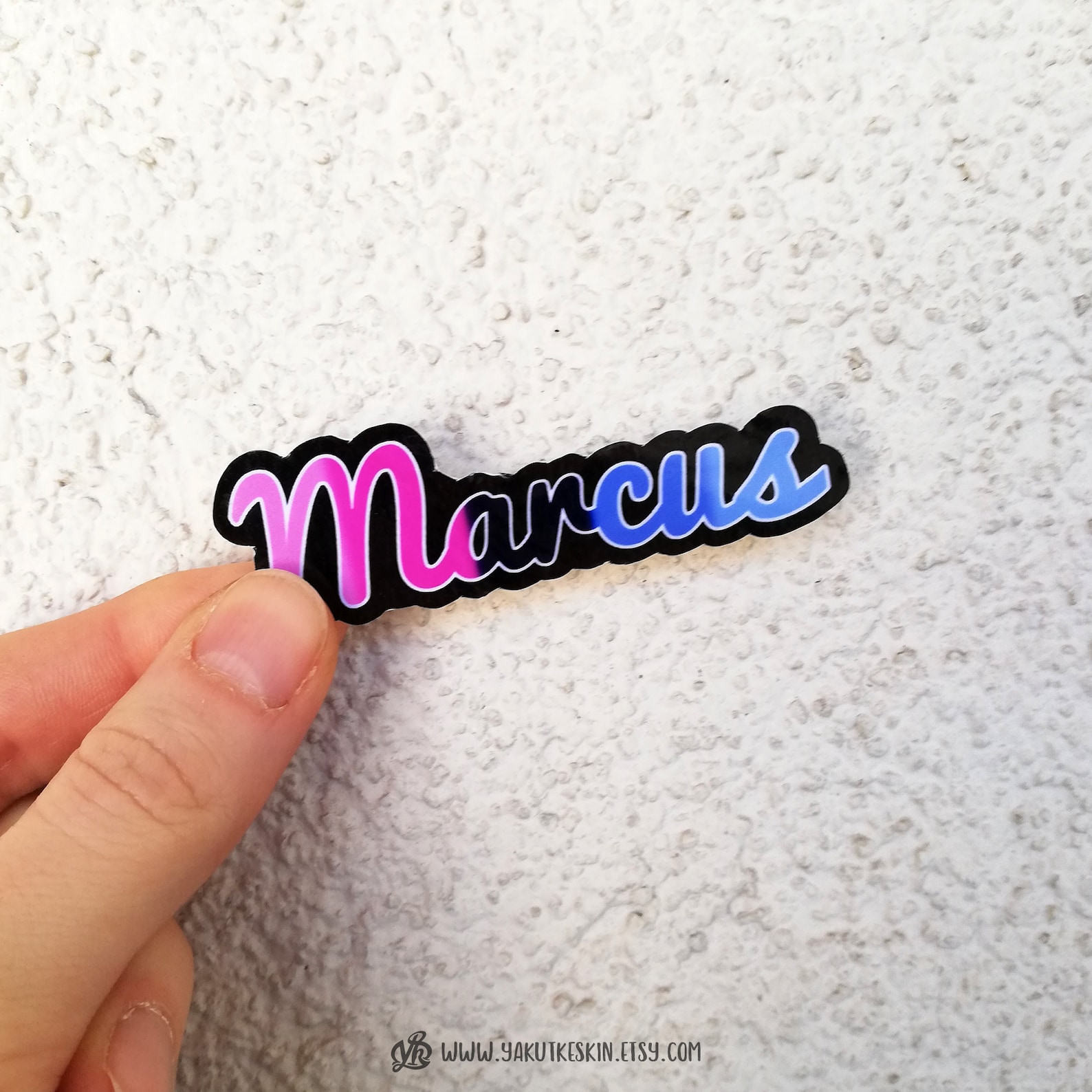 Custom Omnisexual name stickers waterproof vinyl omni pride | Etsy