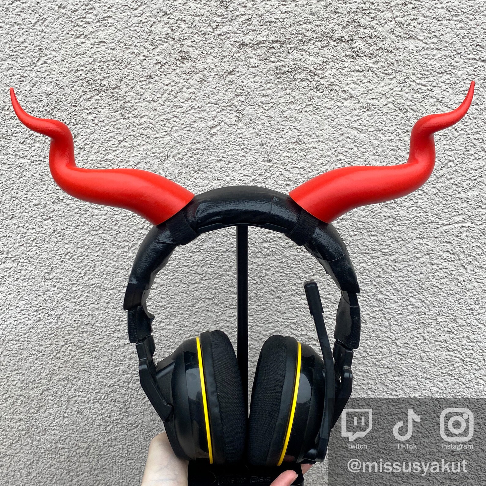 BIG Faun HORNS for Headphones Satyr Horns Headpiece Nymph or - Etsy