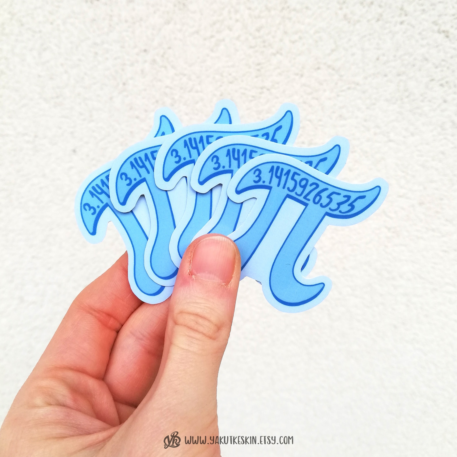 Pi Sticker Science Math Stickers Waterproof Vinyl Pi Day Math - Etsy