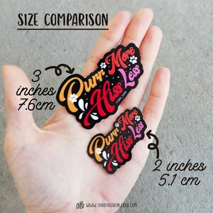 Purr More Funny Cat Waterproof Vinyl Sticker Laptop Decal - Etsy