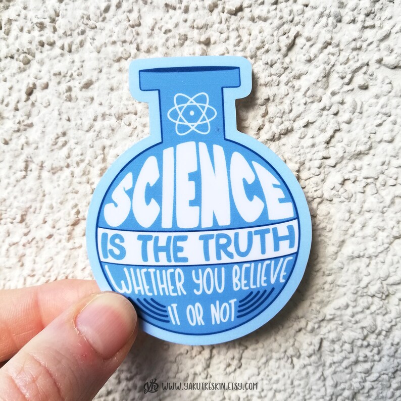 Science Green Aesthetic Vinyl Laptop Sticker - Etsy