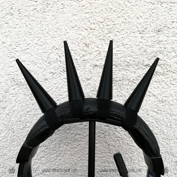Goth Witch Spike Crown for Headphone and Headsets Gothic | Etsy