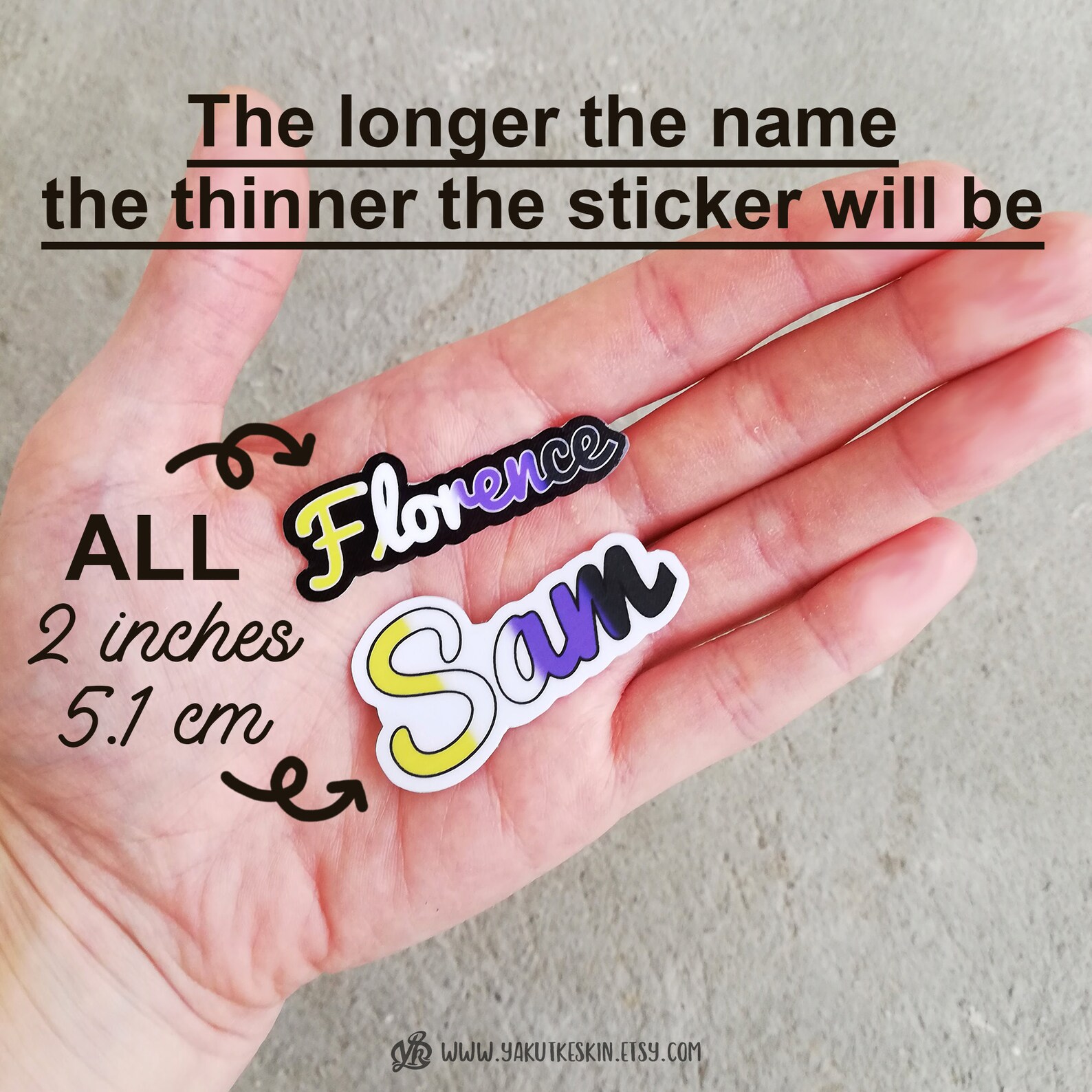 Custom Transgender Name Stickers Waterproof Vinyl Pride - Etsy