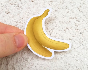 Banana Fruit Sticker for Bumper Car Van Truck Motorcycle Helmet Toolbox ...