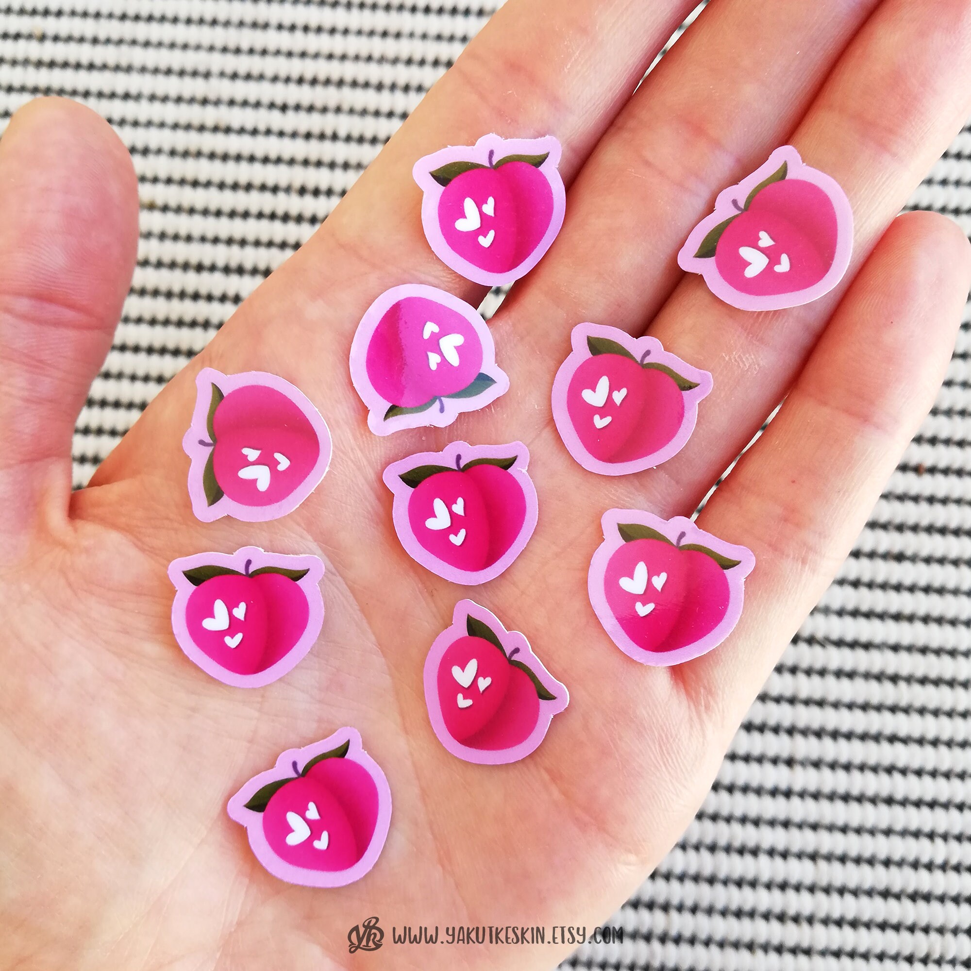 Scrapbooking Pink Sticker-Pack MINI Waterproof Vinyl Stickers ...