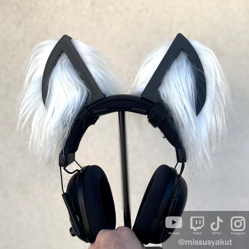 Cat Ears for Headphones - Etsy