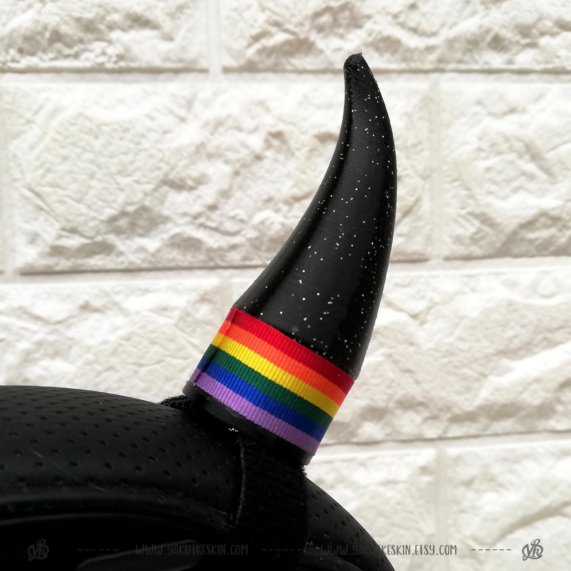 LGBTQ Rainbow HORNS for Headphones Pride Month Costume Horns - Etsy