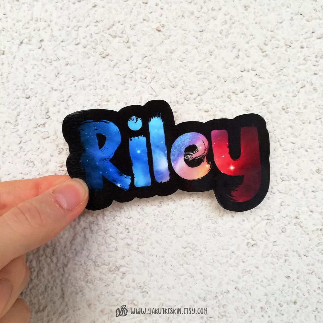 Personalized Galaxy Space Vinyl Decal Waterproof Name Sticker for ...