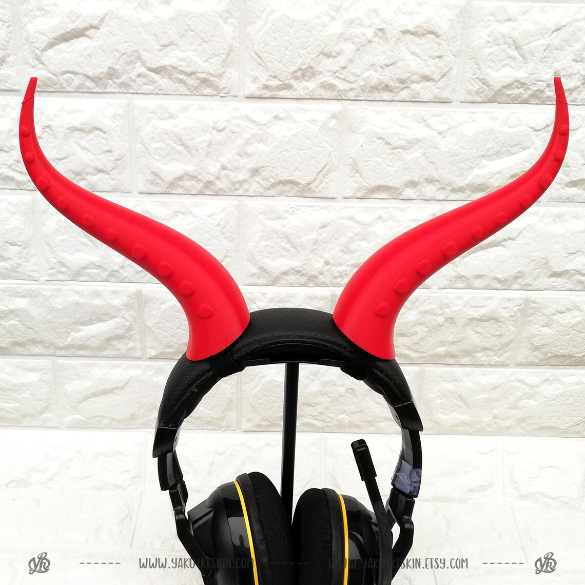 BIG HORNS for Headphones Dragon Horns Demon Devil Horns - Etsy