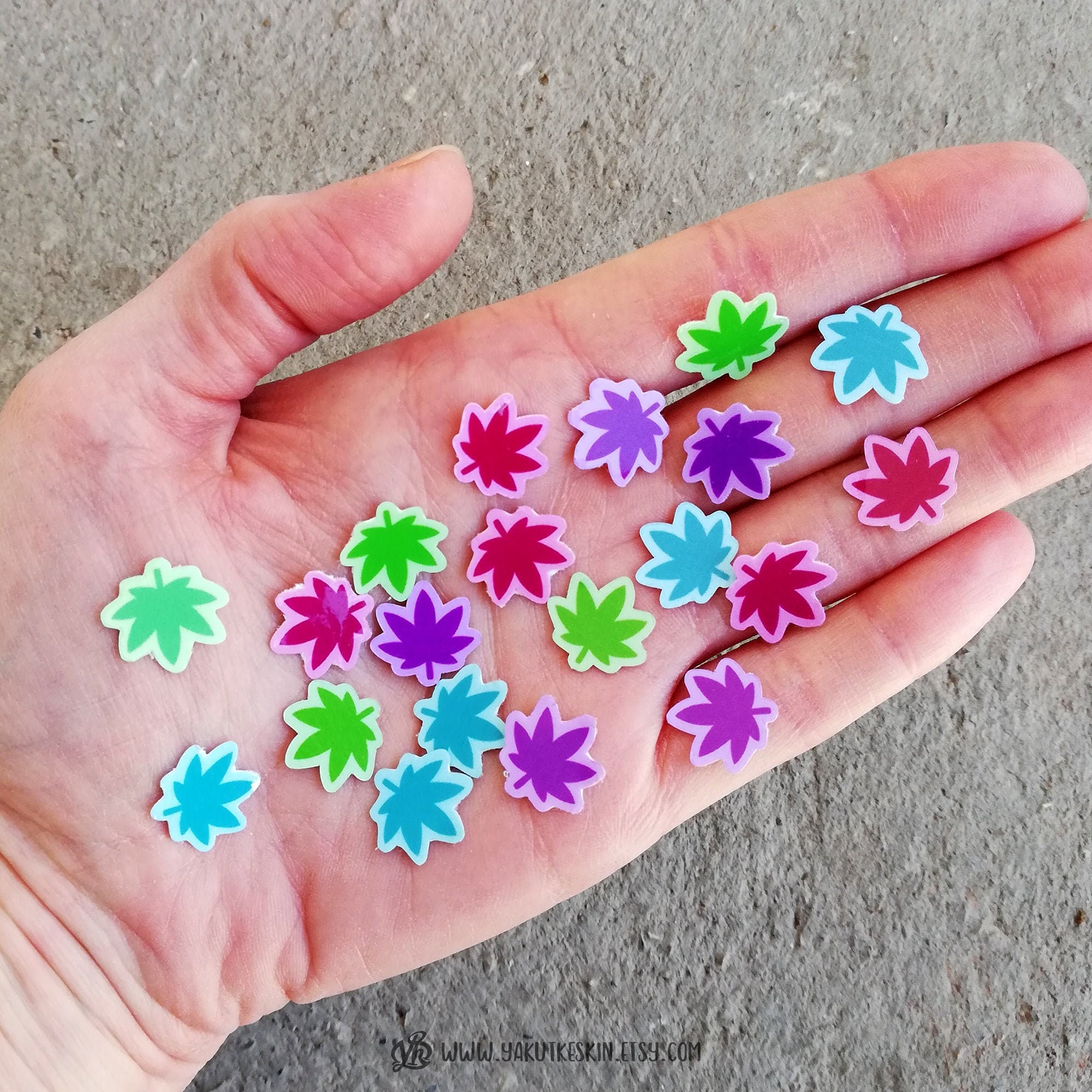 Scrapbooking Pink Sticker-Pack MINI Waterproof Vinyl Stickers ...