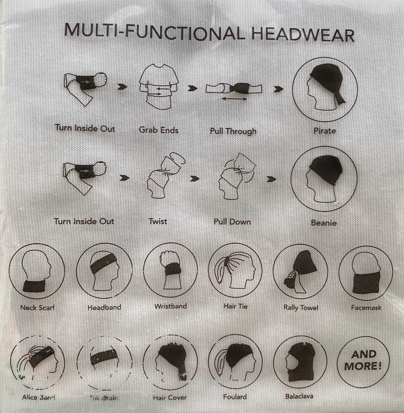 Custom Tube Bandana - Etsy