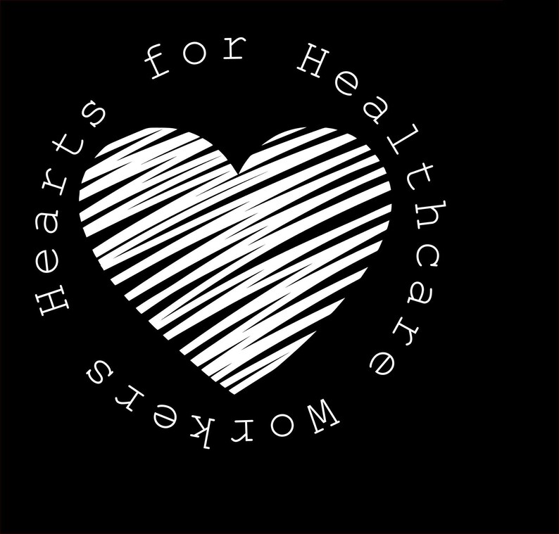 Hearts for Healthcare Workers - Etsy