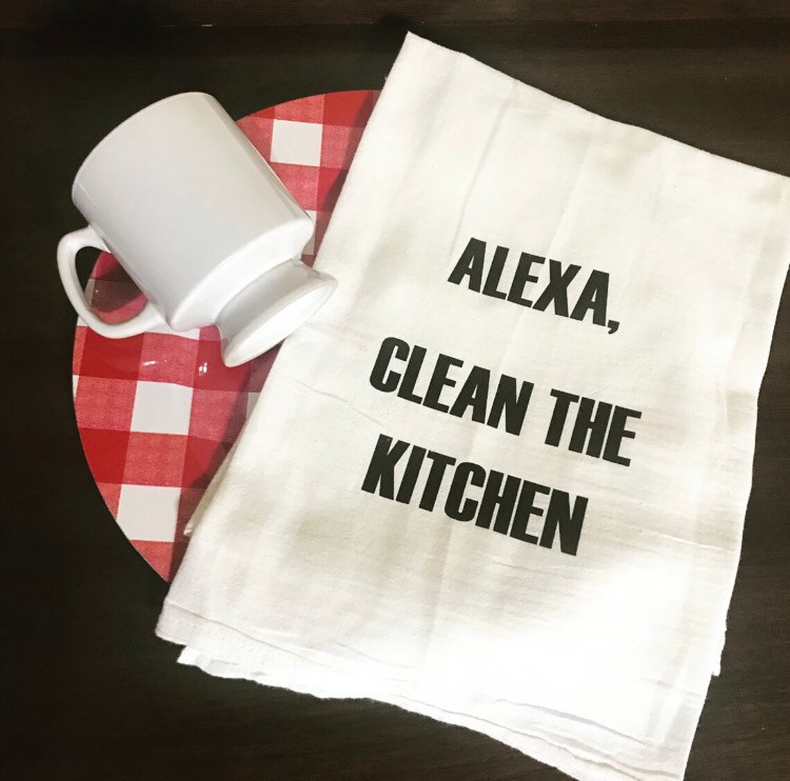 Alexa Clean the Kitchen Do the Dishes - Etsy