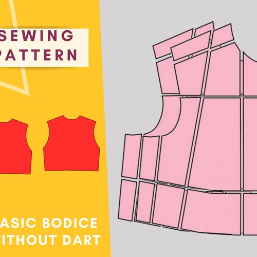 Strapless Corset Sewing Pattern PDF XS-XL - Etsy Australia