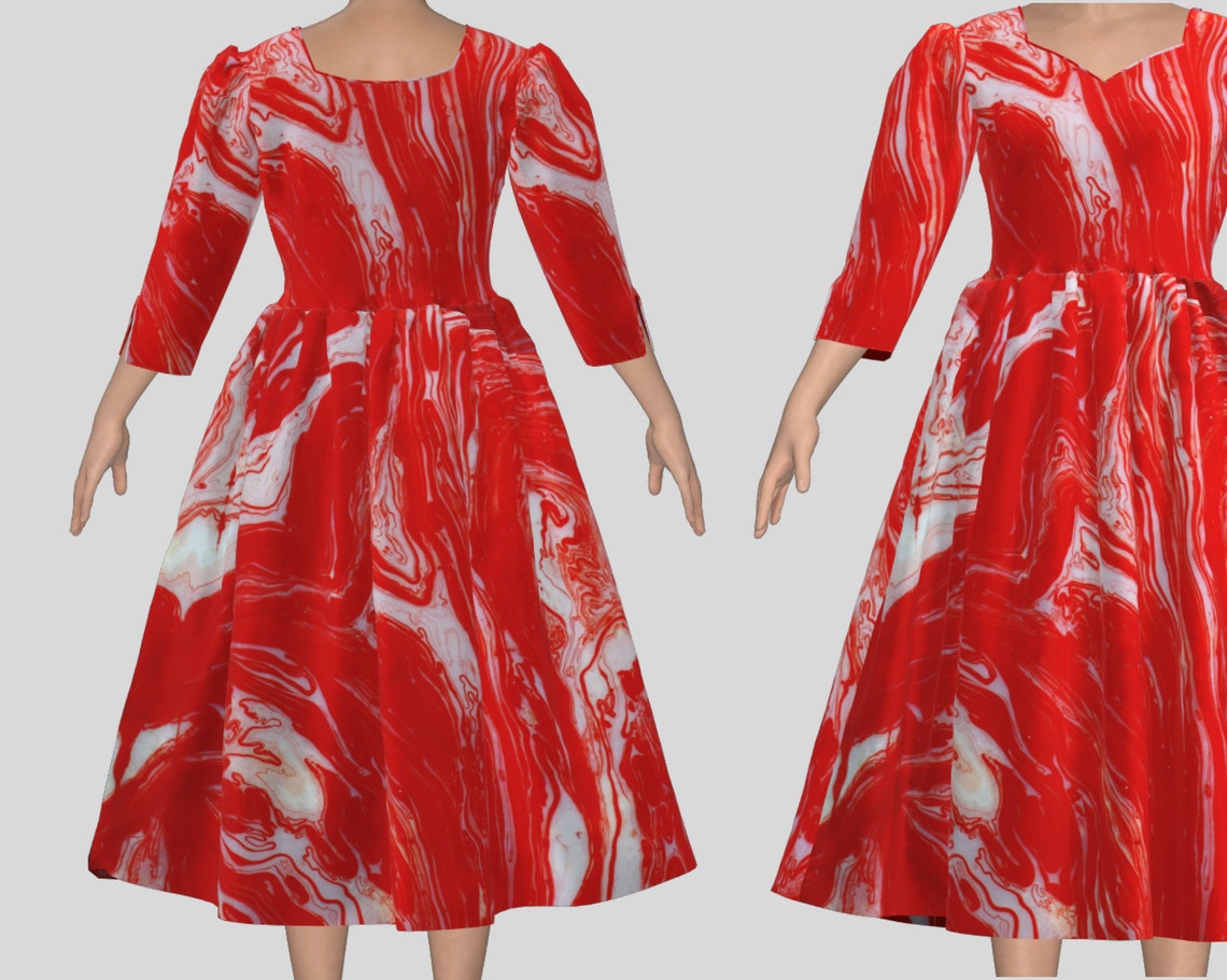 Smock Dress Sewing Pattern for Women Size XXS 2XL Pdf - Etsy Australia