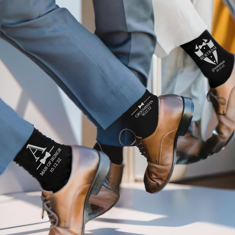 Groomsmen Socks - Etsy