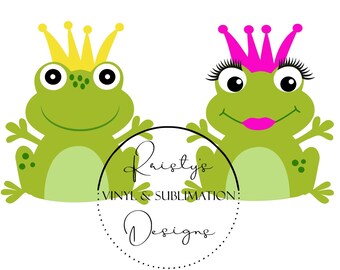 Printing & Printmaking Enchanted Frog Prince PNG clip art vintage fairy ...