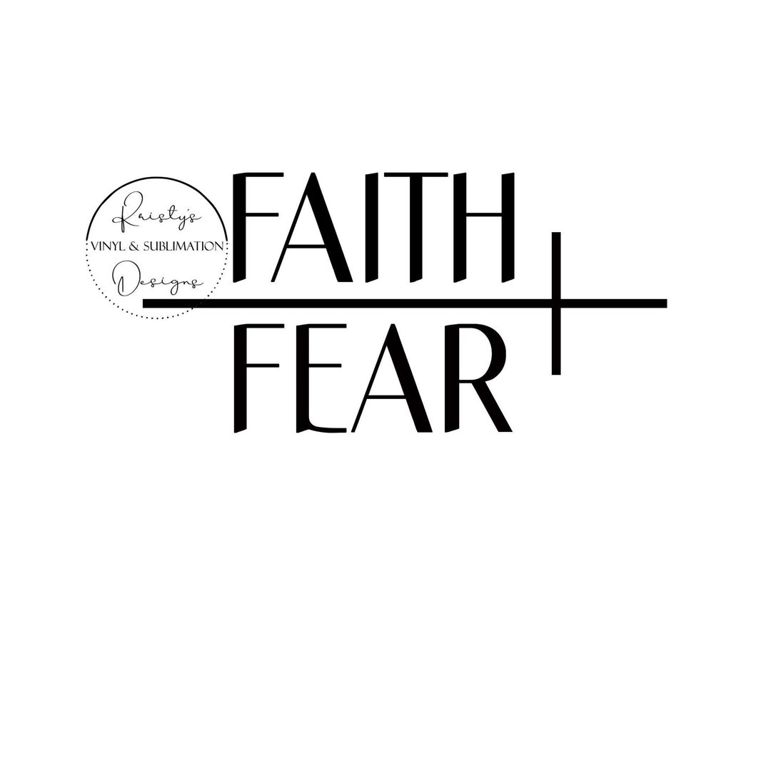 Faith Over Fear Cross Svg | Png | Religious Svg | Religion Png | Faith ...