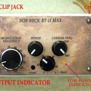 Bob Beck BT-11 MAX Bio Tuner W/ Low Power Led/timer/adj - Etsy