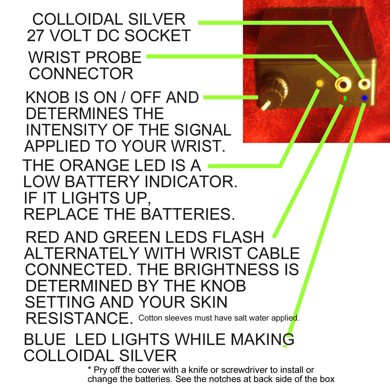 BOB BECK Blood Electrifier Constant Current Colloidal Silver Generator ...
