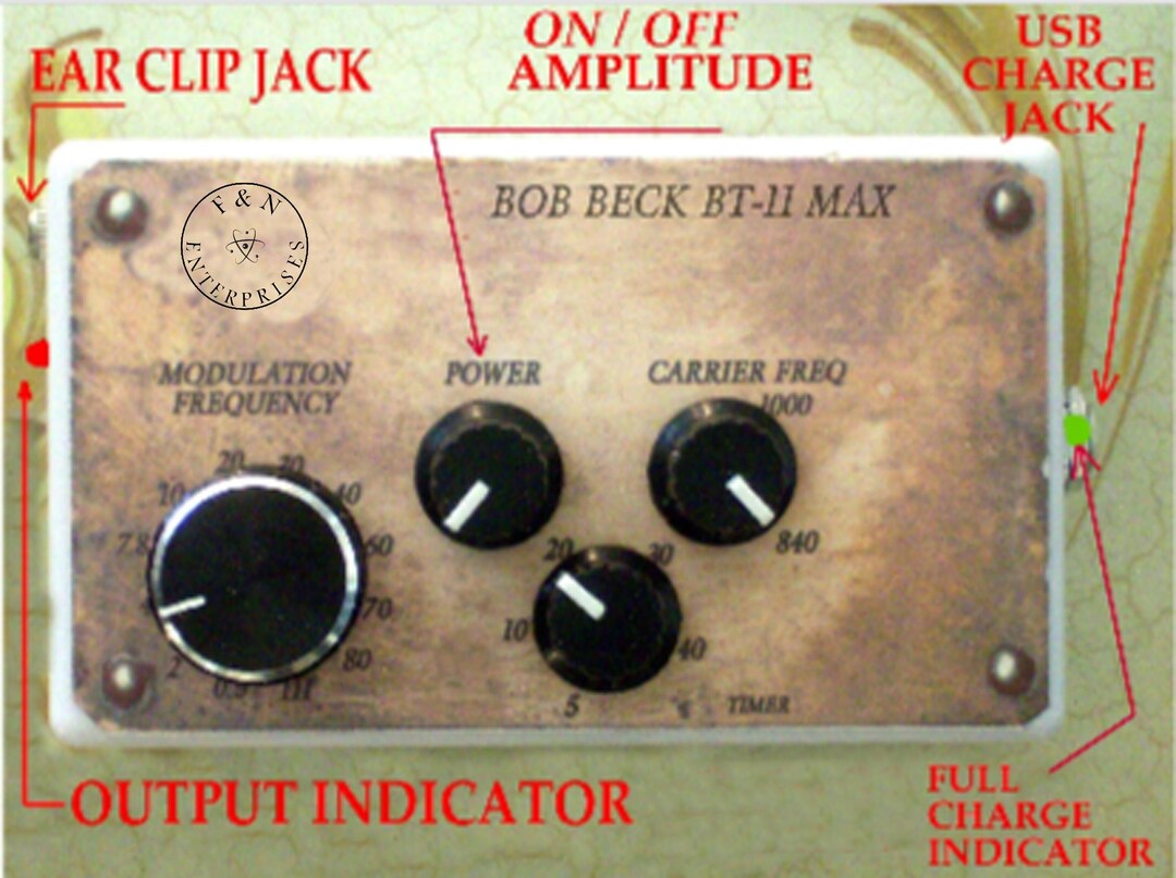 Bob Beck BT-11 Max. USB Rechargeable CES Device - Etsy