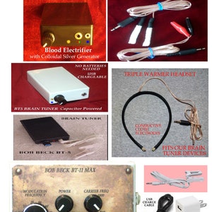BOB BECK Blood Electrifier Constant Current Colloidal Silver Generator ...