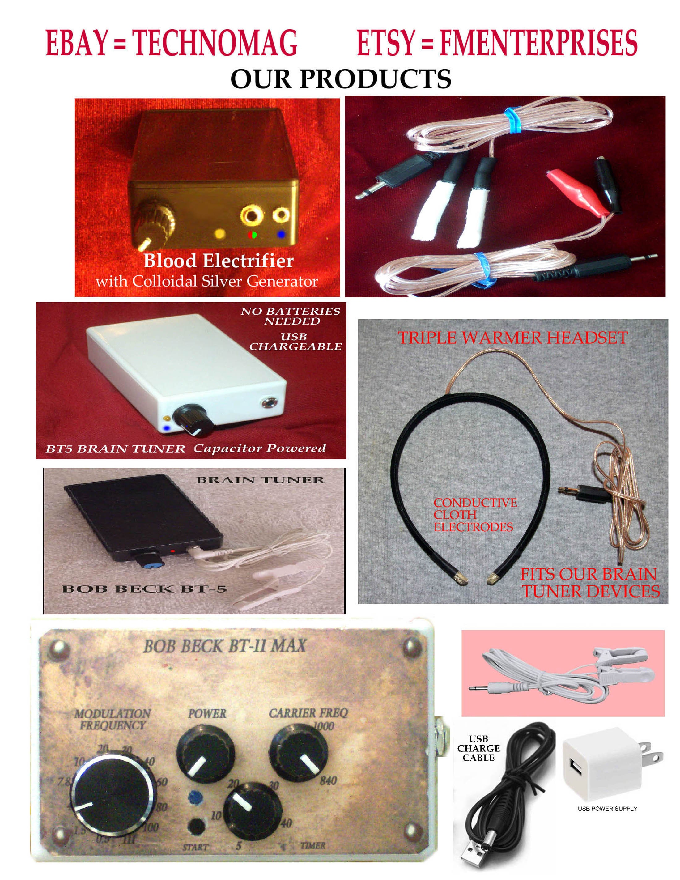 BOB BECK Blood Electrifier Constant Current Colloidal Silver Generator ...