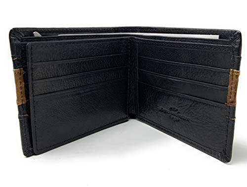 Texas West Rfid Tooled Texas State Map Genuine Glossy Leather Men's ...