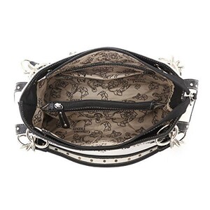 Zzfab Embroidered Concealed Carry Rhinestone Studded Skull Purse in 6 ...