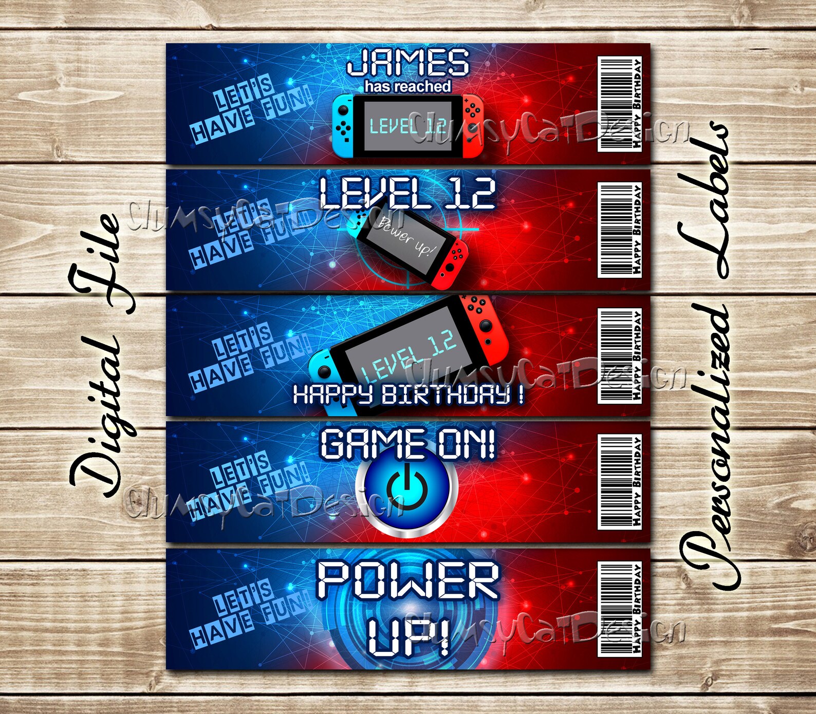 Video Game Labels at Sue Shade blog