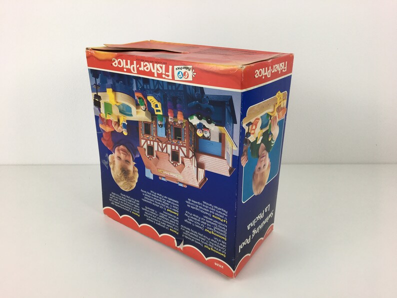 Vintage Fisher Price Little People Swimming Pool 2526 With | Etsy
