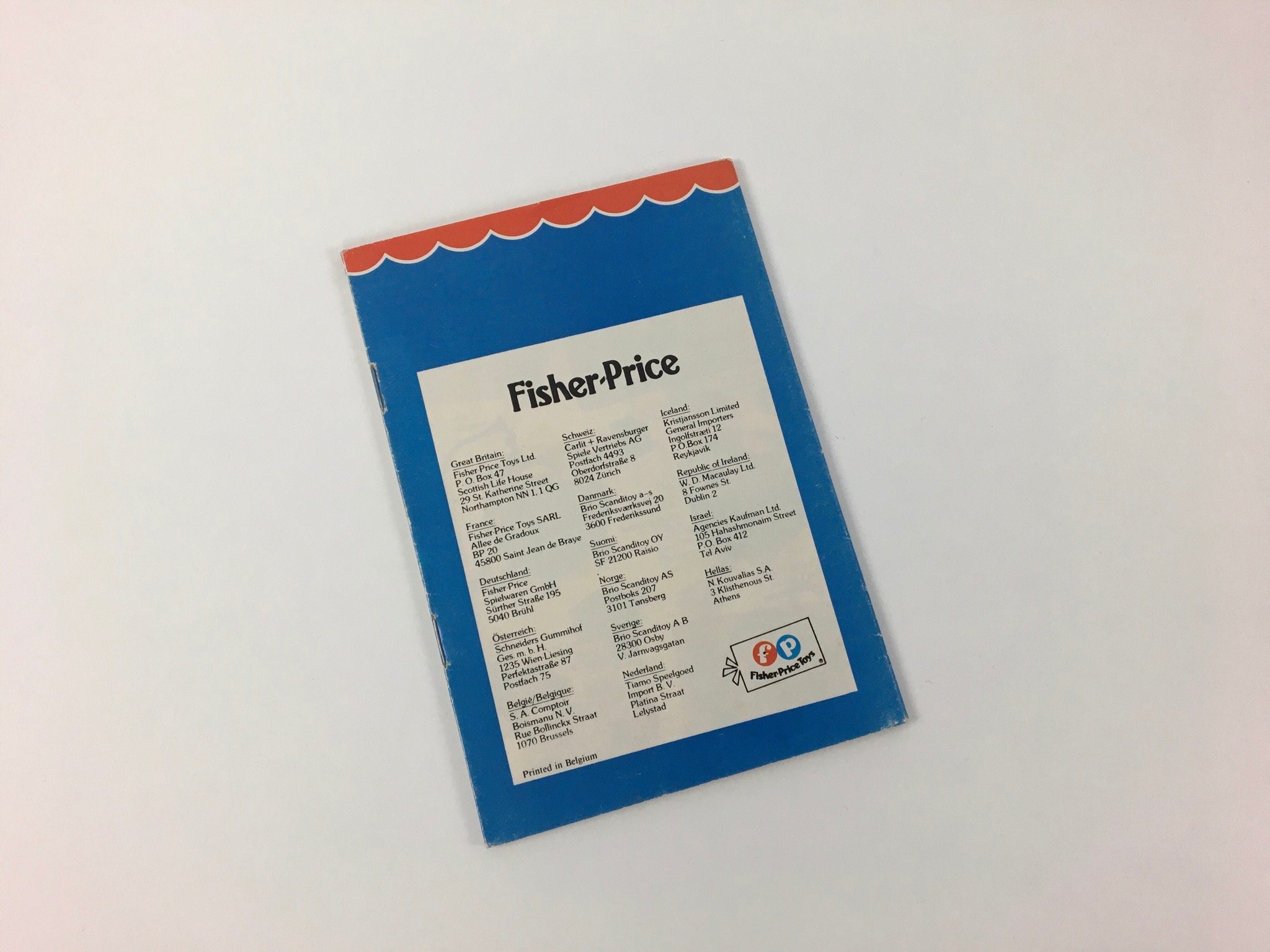 Vintage 1970s-1980s Fisher Price Catalog in English French - Etsy