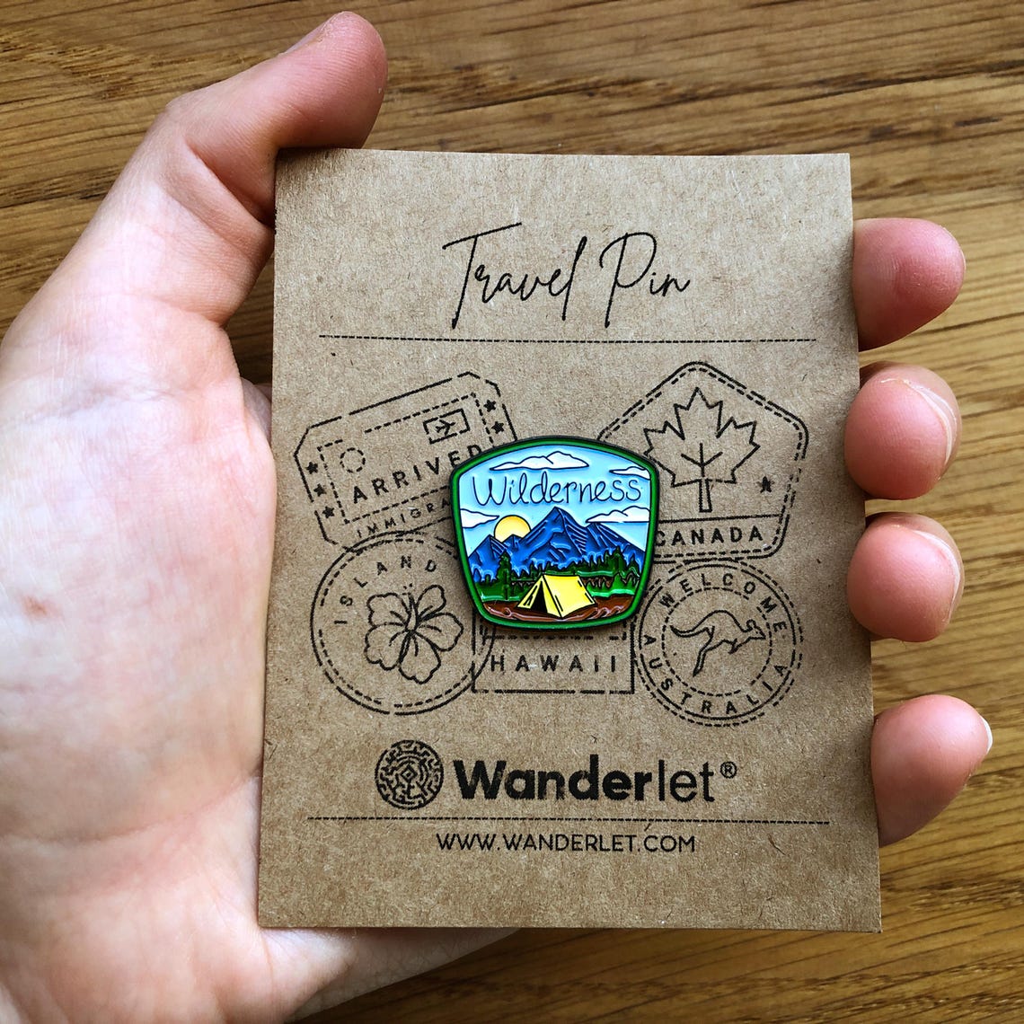 Travel Pin, Hiking Adventure Enamel Pin Badge Walking Boot Pin Badge ...