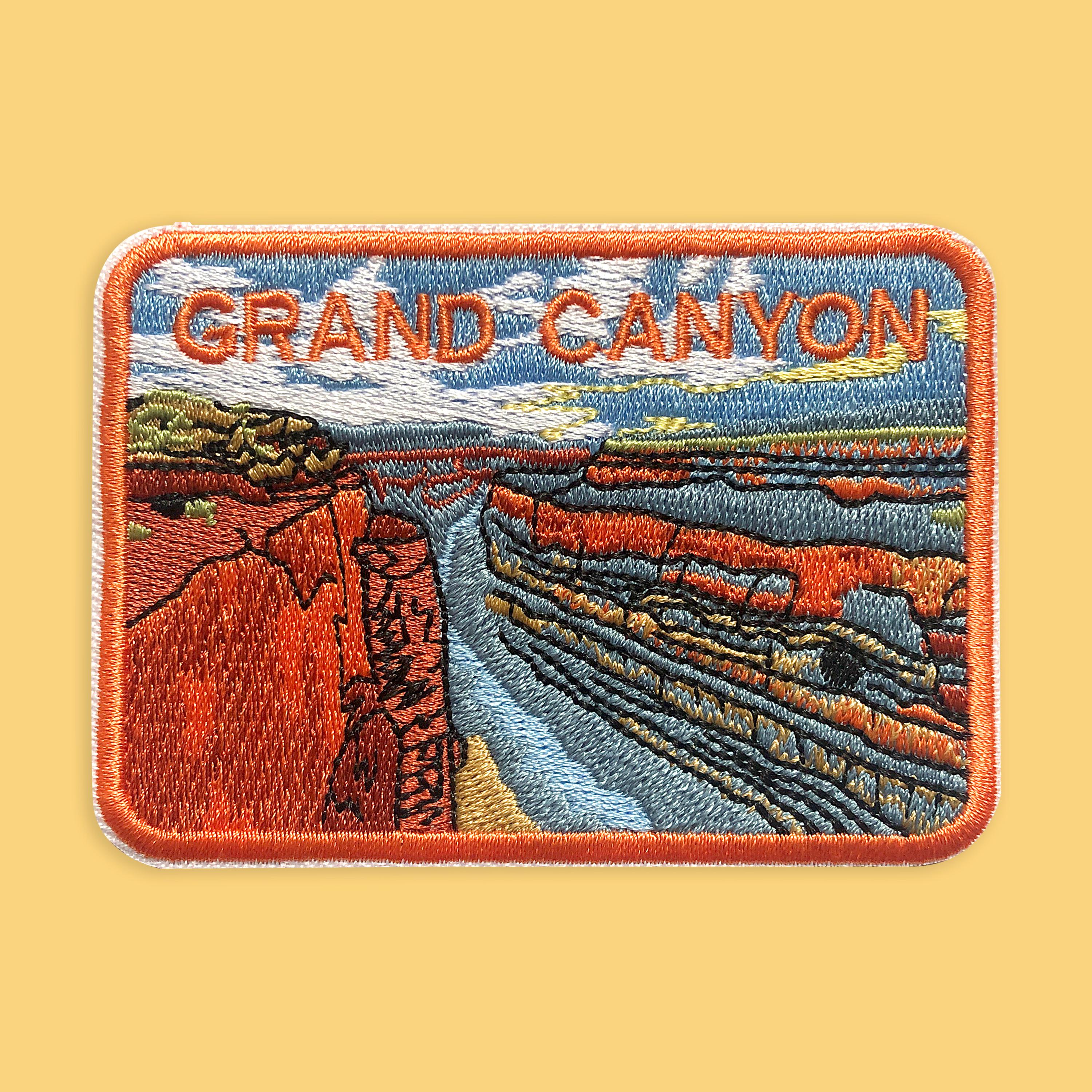 Travel Patch, Grand Canyon National Park Patch, Arizona Travel Iron on ...
