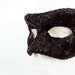 Designer Maroon Velvet Masquerade Mask. Fancy Dress Mask Ideal for ...