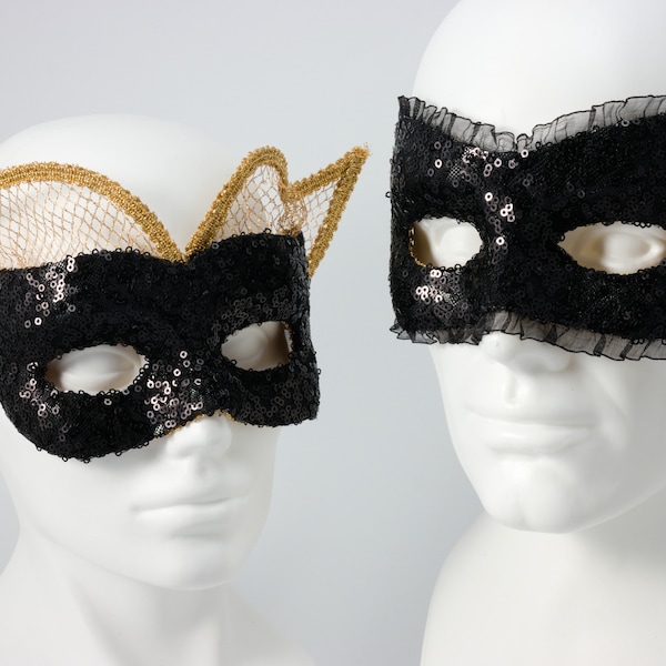 Masquerade Mask Pair - Etsy
