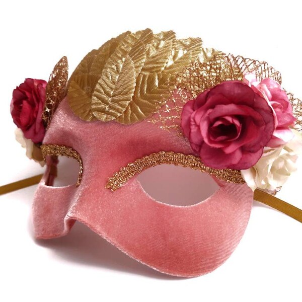Pink Designer Mask - Etsy
