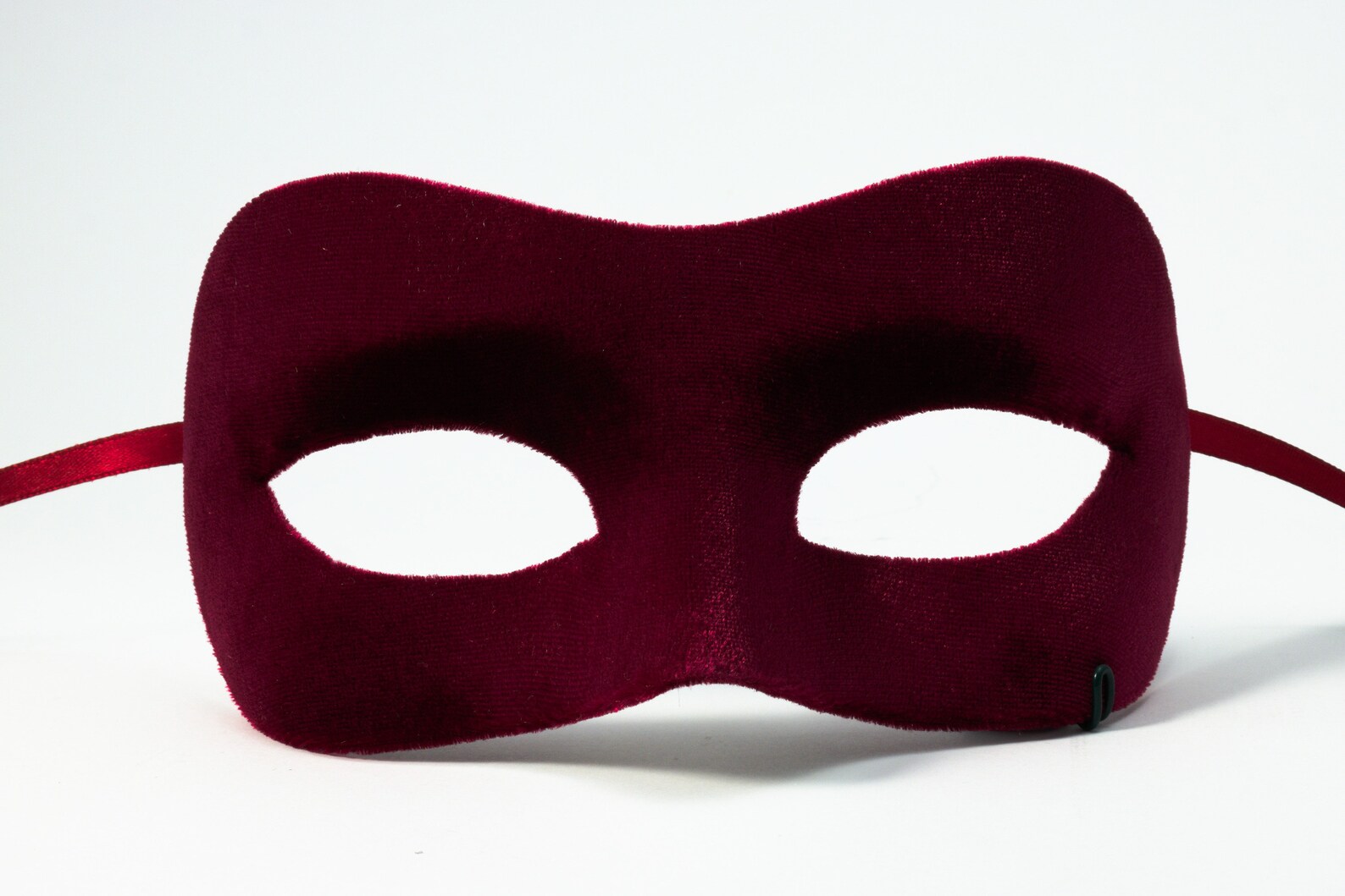 Designer Maroon Velvet Masquerade Mask. Fancy Dress Mask Ideal for ...