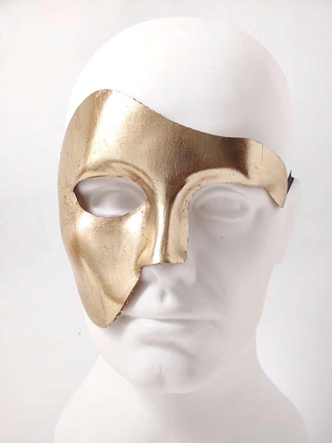 Gold Plated Masquerade Mask: Phantom of the Opera Style - Etsy