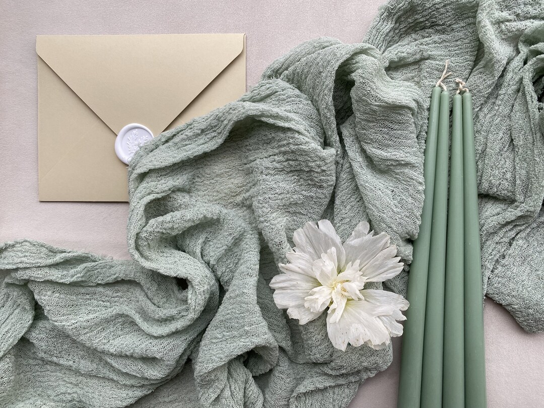 Set of 4 - Sage Green Dark Candles 4,6,12 | Taper Candles | Soy Candles ...