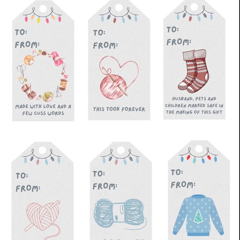 Printable Gift Tag - 60+ Gift Ideas for 2025