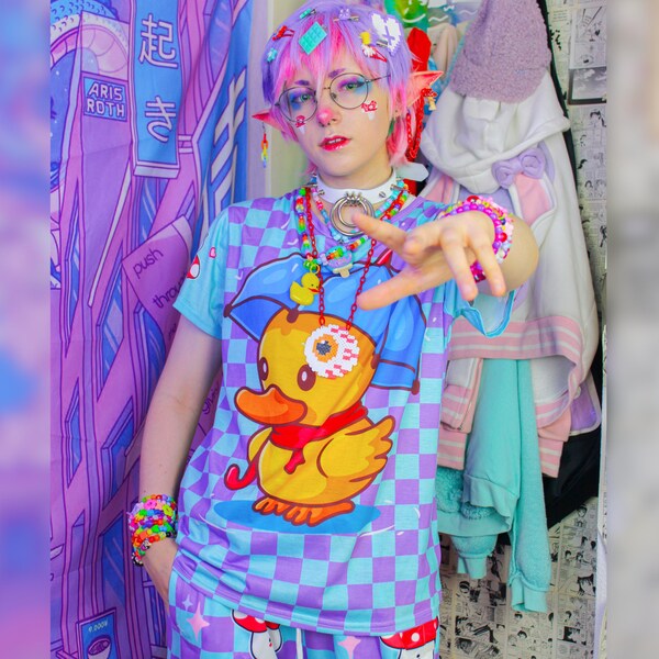 Rainbowcore T Shirt - Etsy