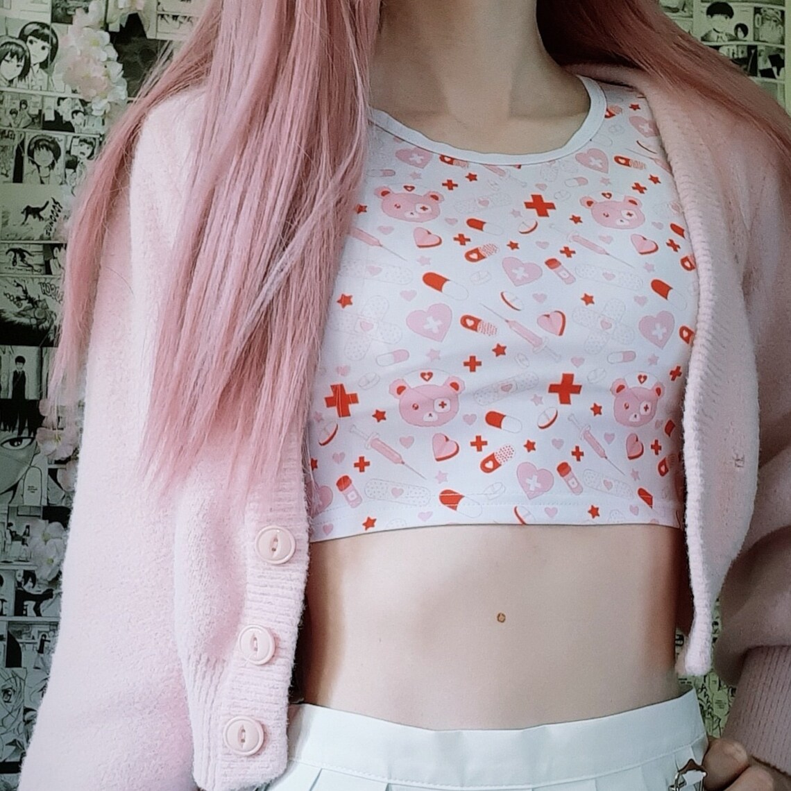 Menhera Kei Pastel Goth Menhera Clothing Yami Kawaiii - Etsy