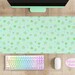 Pink Pastel Desk Mat Kawaii Desk Pad Cute Large Gaming - Etsy