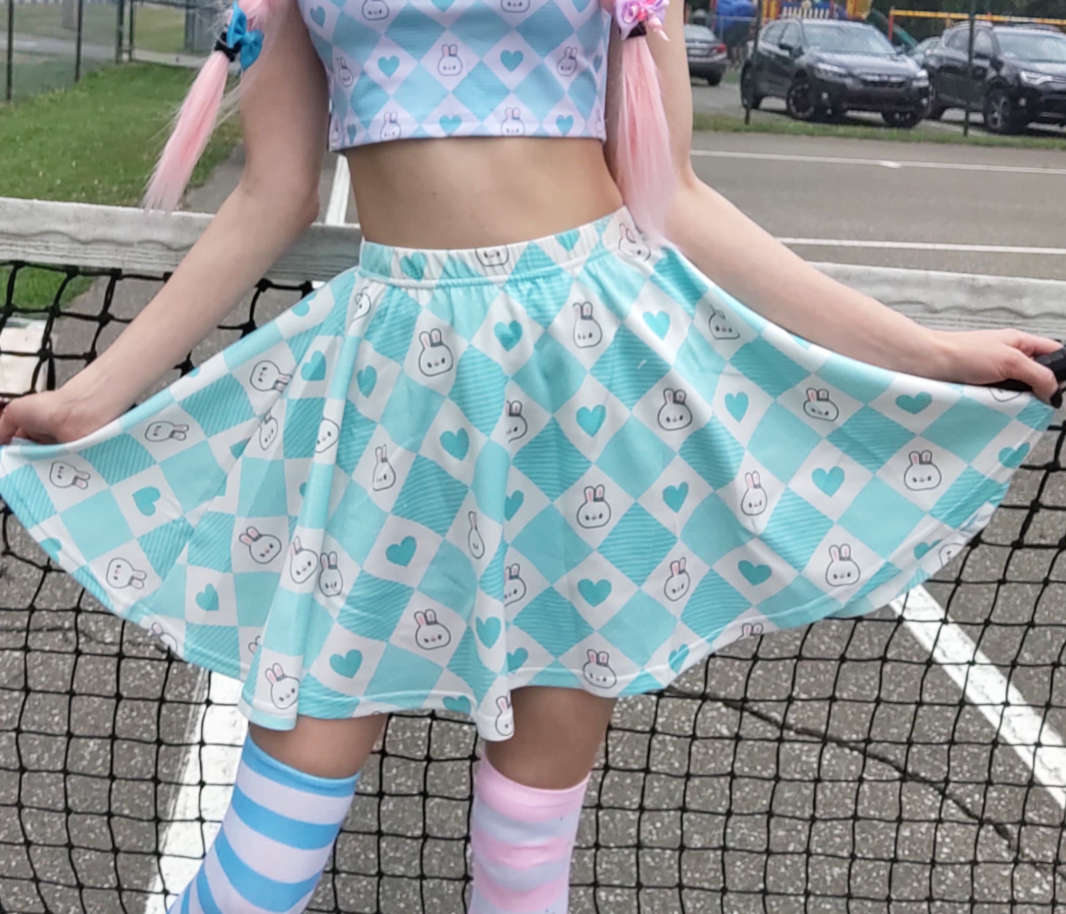 Cute Kawaii Skirt Fairy Kei Kawaii Clothes Yume Kawaii - Etsy